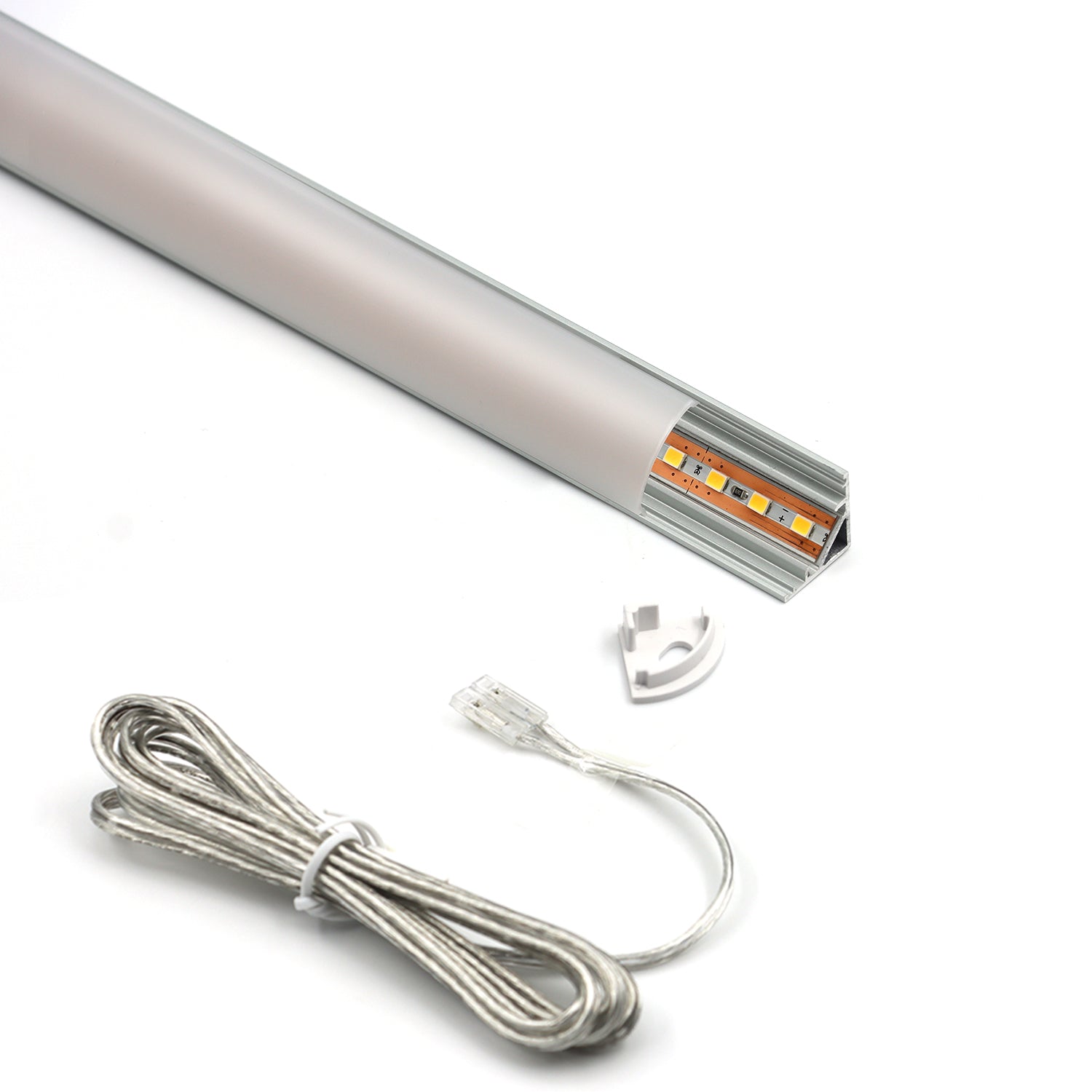 V Shape LED Aluminum Profile High Quality LED Strip Light Channel – VSTLED.COM