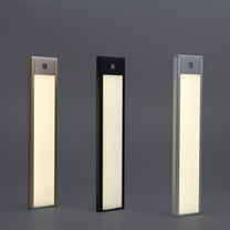 Silver Rechargeable Motion Sensor Light 1W Under Counter Battery ...