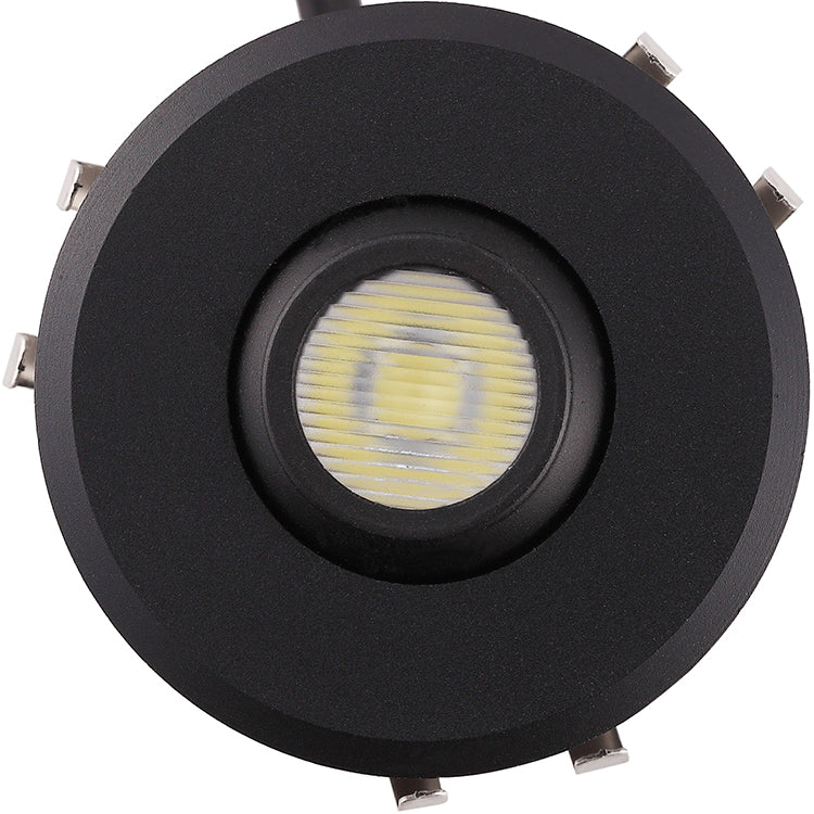 12V Black Small LED Spotlights 1W Recessed Cabinet Puck Lights – VSTLED.COM