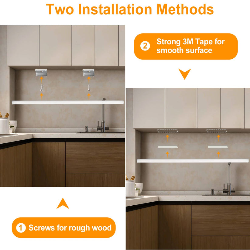 Dimmable Under Cabinet Lighting Kit | Hand Wave Activated – VSTLED.COM