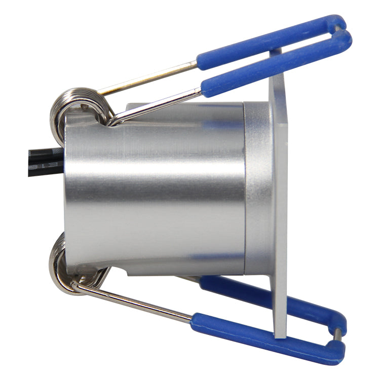 12V Small Kitchen Downlights 1.5W Silver Recesse Mounted Cupboard ...