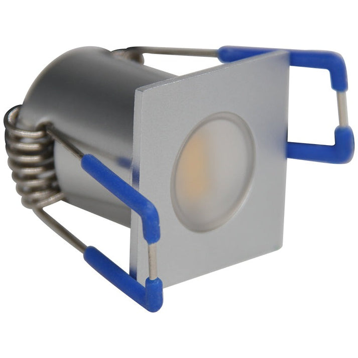 12V Small Kitchen Downlights 1.5W Silver Recesse Mounted Cupboard ...