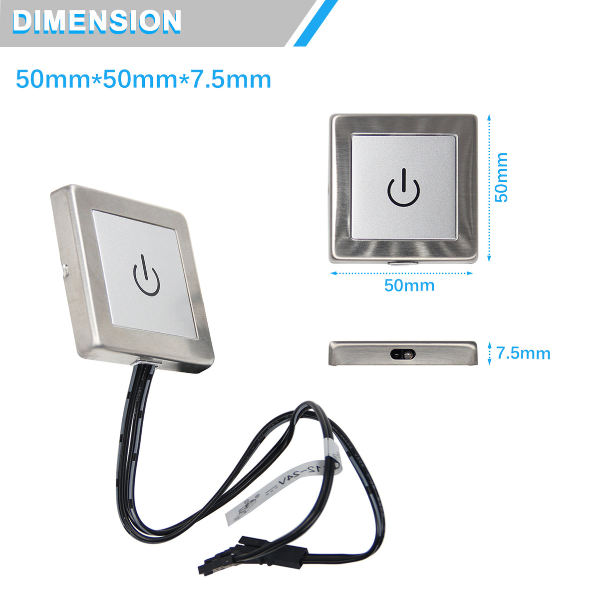12V Hand Wave Sensor Button 30W Smart Home Light Switch – VSTLED.COM