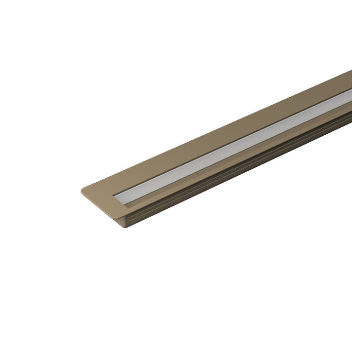 Ultra-thin LED Diffuser Channel AL6063 Recessed Mounted LED Aluminum ...